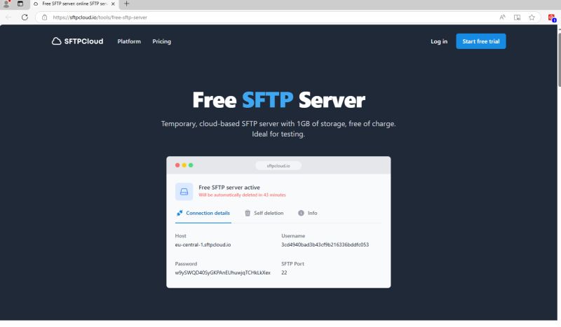 Jim Jortons on LinkedIn: misc - free temporary sftp server for testing ... Jim Jortons on LinkedIn: misc - free temporary sftp server for testing ...