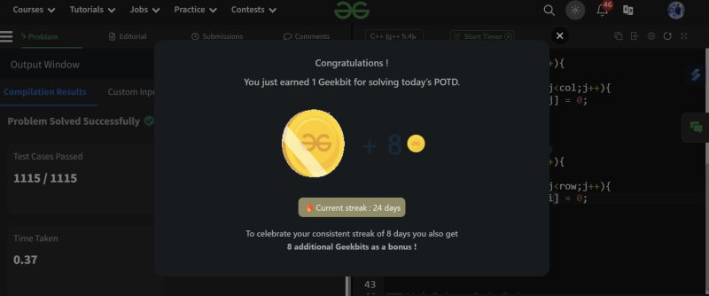 Tanmoy Majee on LinkedIn: #coding #problemsolving #geeksforgeeks #potd ... Tanmoy Majee on LinkedIn: #coding #problemsolving #geeksforgeeks #potd ...