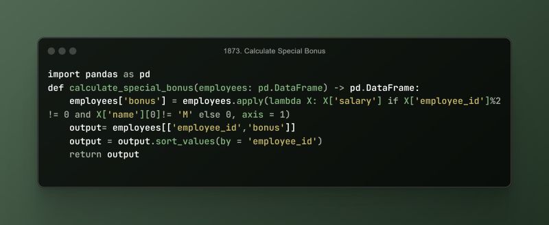 Mausumi Meher on LinkedIn: #30daysofpandas #leetcode #data #python # ... Mausumi Meher on LinkedIn: #30daysofpandas #leetcode #data #python # ...