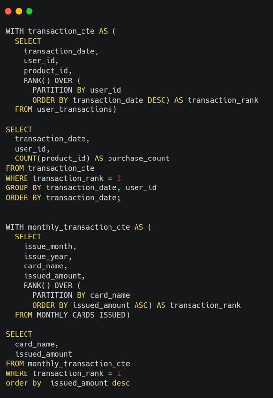 How to do SQL Queries on DataLemur | Amrita Sharma posted on the topic ... How to do SQL Queries on DataLemur | Amrita Sharma posted on the topic ...