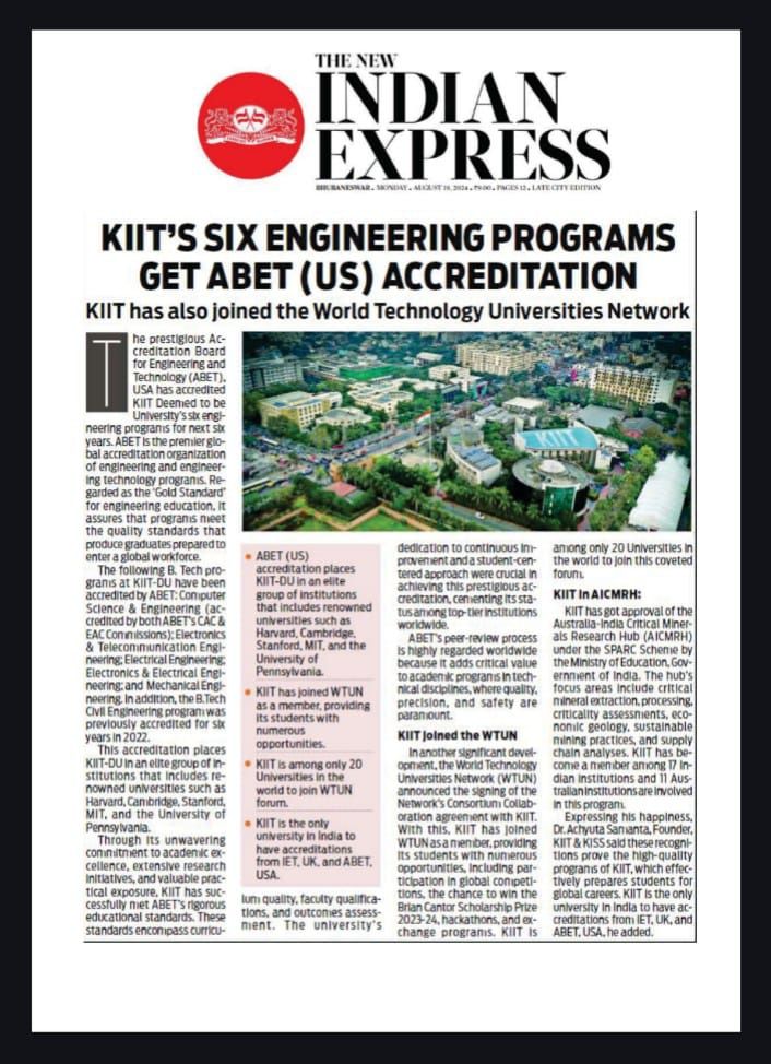 Dr. Rajesh Kumar Panda on LinkedIn: #kiit #kiituniversity Dr. Rajesh Kumar Panda on LinkedIn: #kiit #kiituniversity