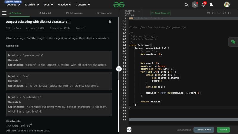 Naresh Baleboina on LinkedIn: #dsa #slidingwindow #distinctsubstring # ... Naresh Baleboina on LinkedIn: #dsa #slidingwindow #distinctsubstring # ...