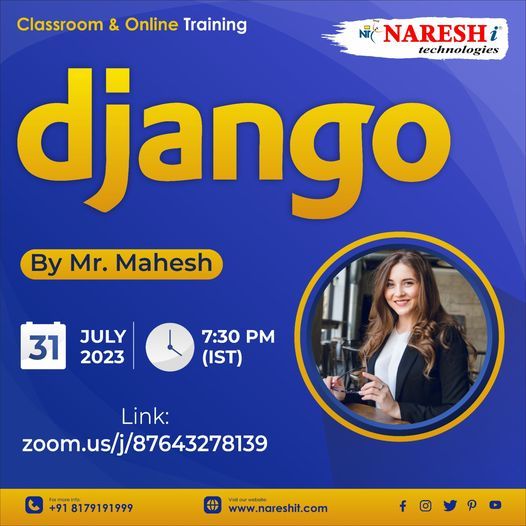Naresh i Technologies on LinkedIn: #django #python #numpy #pandas # ... Naresh i Technologies on LinkedIn: #django #python #numpy #pandas # ...