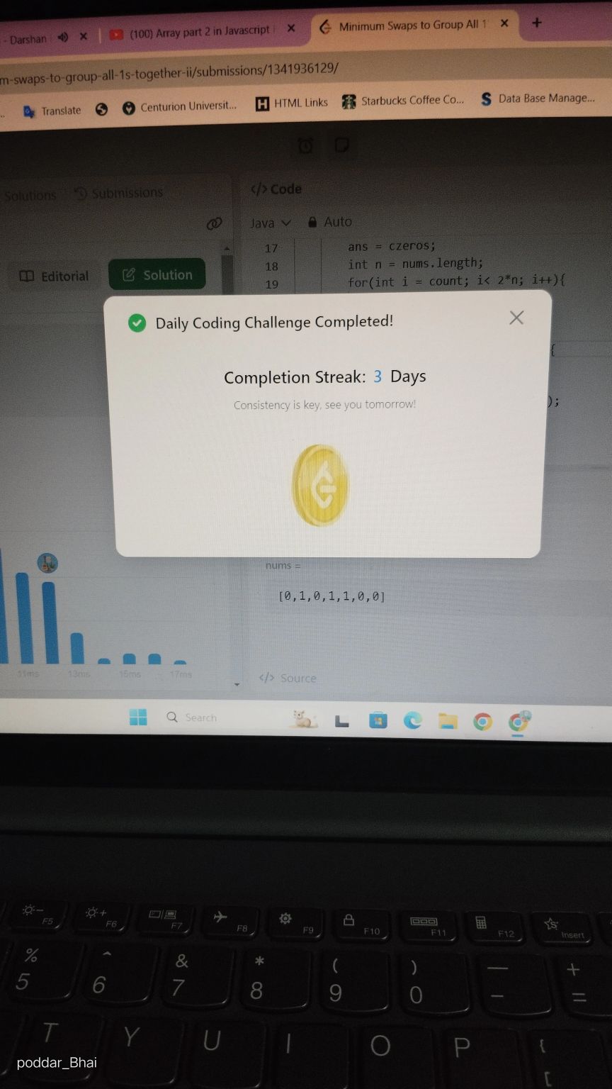 Rohit Poddar on LinkedIn: just started solving leetcode question in ... Rohit Poddar on LinkedIn: just started solving leetcode question in ...