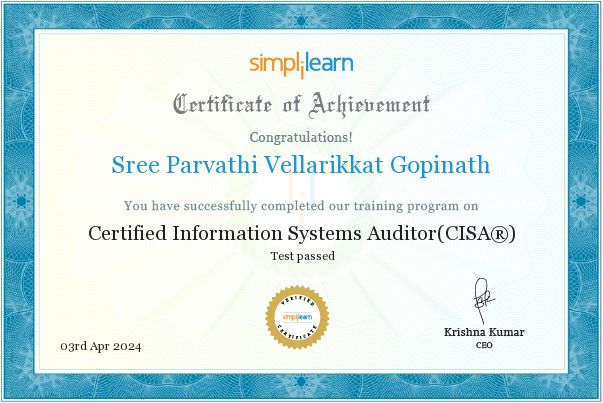 CISA Certification | Certified Information Systems Auditor course ... CISA Certification | Certified Information Systems Auditor course ...