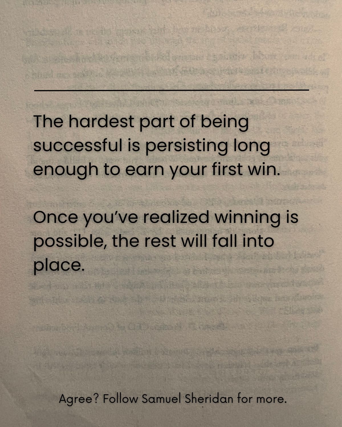 Samuel Sheridan on LinkedIn: The hardest part of success? Having the ... Samuel Sheridan on LinkedIn: The hardest part of success? Having the ...