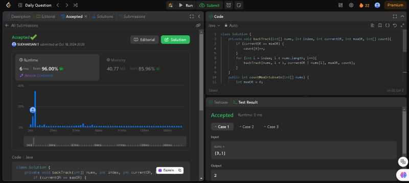 Sudharsan T on LinkedIn: #leetcode #java #algorithm #bitwiseoperations ... Sudharsan T on LinkedIn: #leetcode #java #algorithm #bitwiseoperations ...