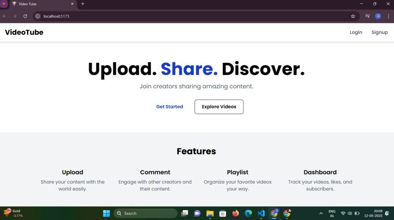Project Update: Building My Own YouTube – Project Update: Building My Own YouTube –