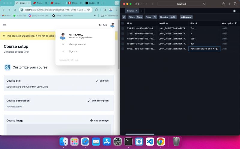 Kirti Kamal on LinkedIn: #nextjs #reactjs #prismasql #lms # ... Kirti Kamal on LinkedIn: #nextjs #reactjs #prismasql #lms # ...