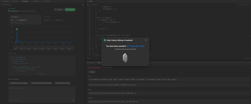 Swapnil Lohani on LinkedIn: Been doing the daily leetcode problem for ... Swapnil Lohani on LinkedIn: Been doing the daily leetcode problem for ...