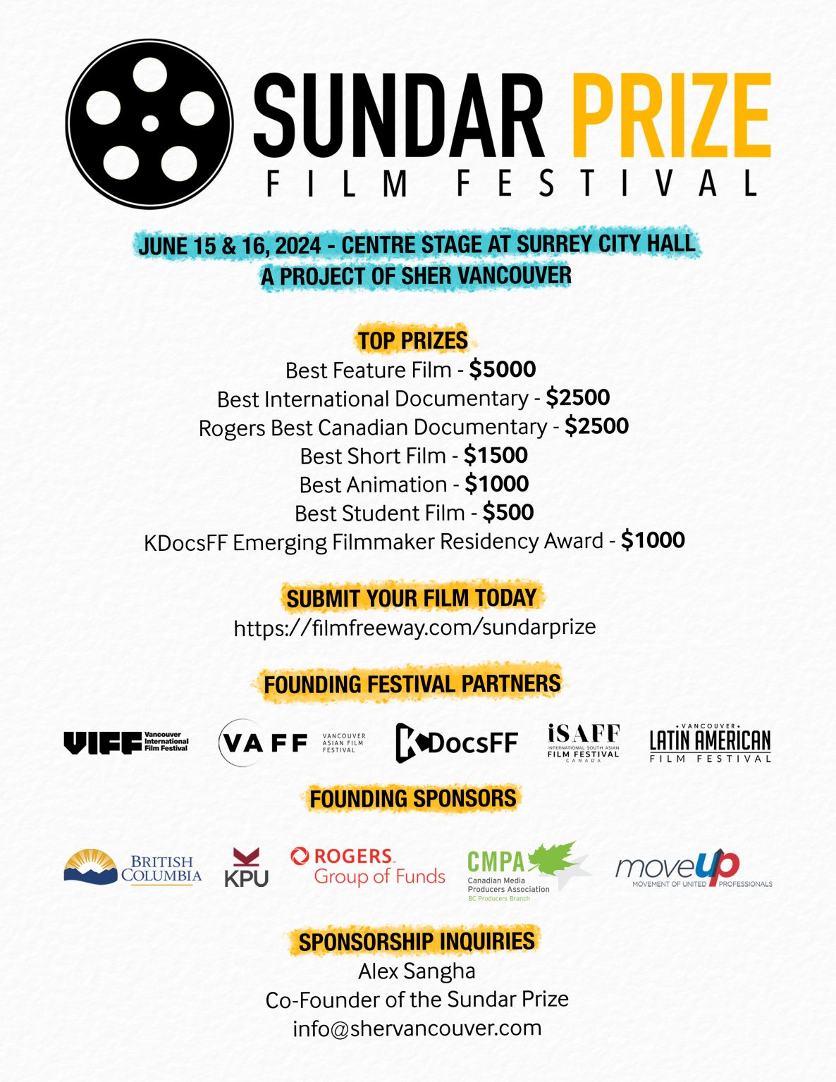 Submit your film to the Sundar Prize today on FilmFreeway which is the ... Submit your film to the Sundar Prize today on FilmFreeway which is the ...