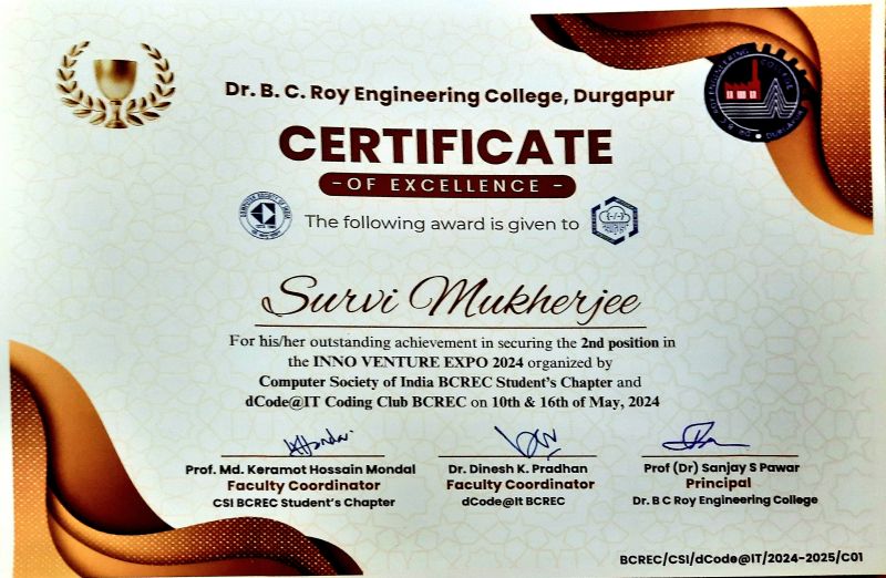 Survi Mukherjee on LinkedIn: #innovation #techexpo #bcrec Survi Mukherjee on LinkedIn: #innovation #techexpo #bcrec