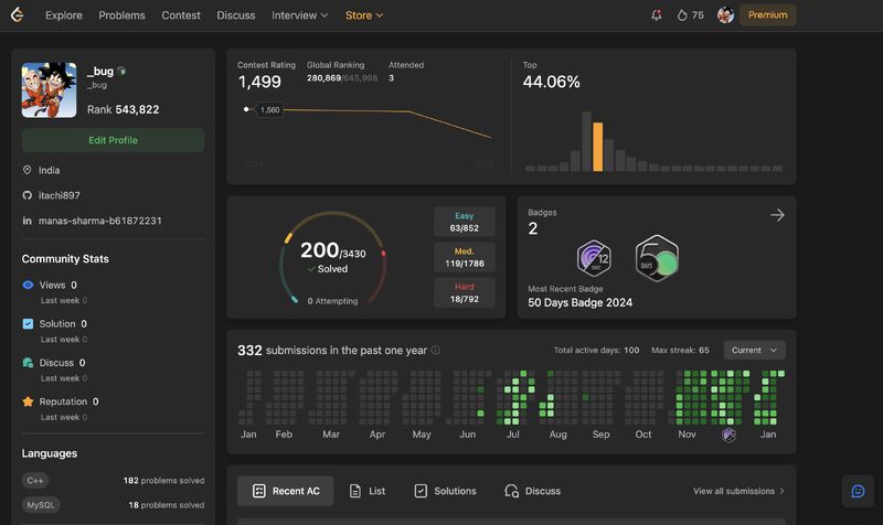 Manas Sharma on LinkedIn: #dsa #leetcode #codingjourney # ... Manas Sharma on LinkedIn: #dsa #leetcode #codingjourney # ...