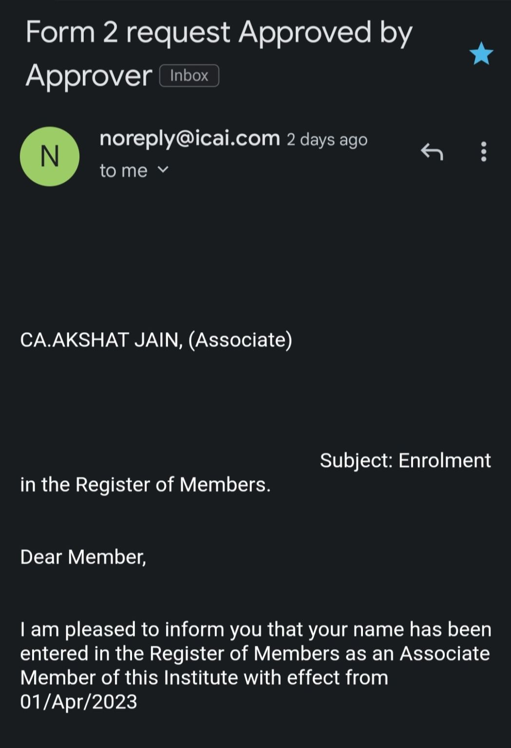 CA Akshat Jain on LinkedIn: #icai #membership #career #accountants # ... CA Akshat Jain on LinkedIn: #icai #membership #career #accountants # ...