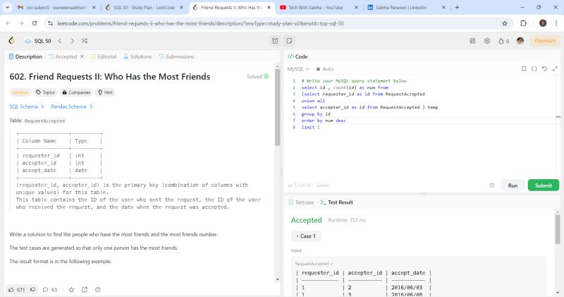 Saleha Parween on LinkedIn: #sql #50days #challenge #leetcode #sql # ... Saleha Parween on LinkedIn: #sql #50days #challenge #leetcode #sql # ...