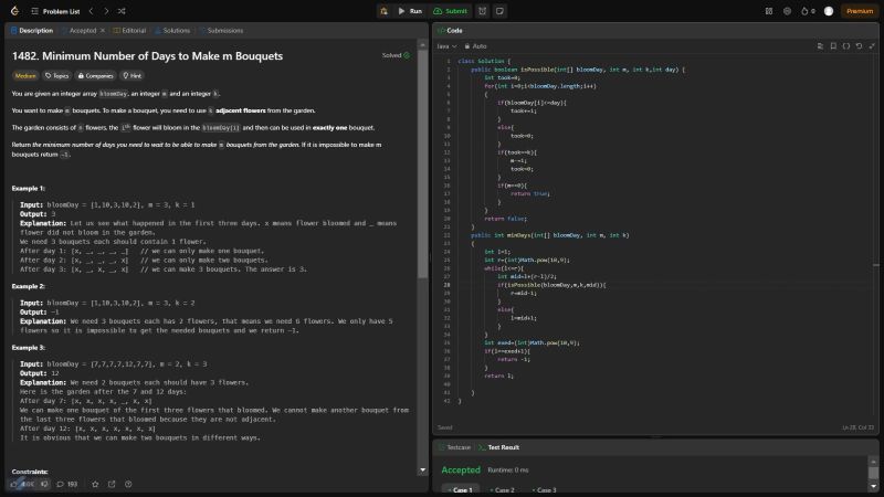 Sindhuja Balabadra on LinkedIn: #codingchallenge #java #binarysearch # ... Sindhuja Balabadra on LinkedIn: #codingchallenge #java #binarysearch # ...