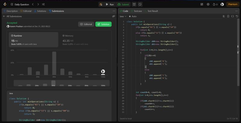 Aseem Pradhan on LinkedIn: #leetcode #codingjourney #optimization #java ... Aseem Pradhan on LinkedIn: #leetcode #codingjourney #optimization #java ...