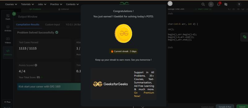Yash Tyagi on LinkedIn: #gfgchallenge #codingjourney #problemsolving # ... Yash Tyagi on LinkedIn: #gfgchallenge #codingjourney #problemsolving # ...