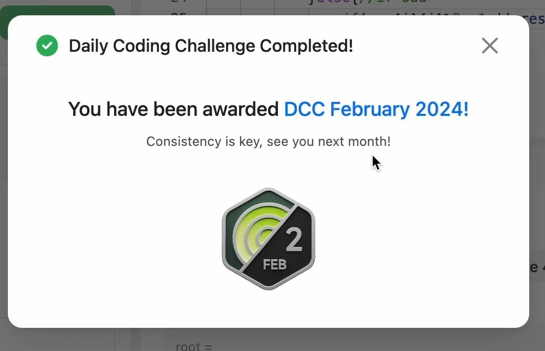 Ahmed Mahir Tazwar on LinkedIn: Got Leetcode February Badge 🎉 Ahmed Mahir Tazwar on LinkedIn: Got Leetcode February Badge 🎉
