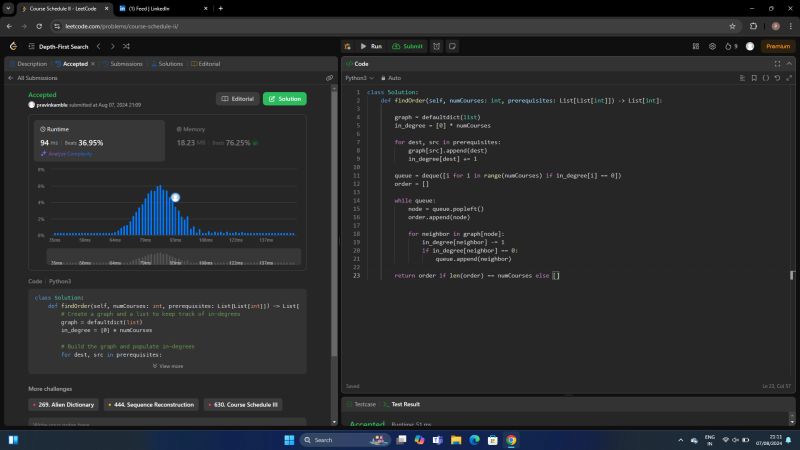 Pravin Kamble on LinkedIn: #python #leetcode #365daysofleetcodechallenge Pravin Kamble on LinkedIn: #python #leetcode #365daysofleetcodechallenge