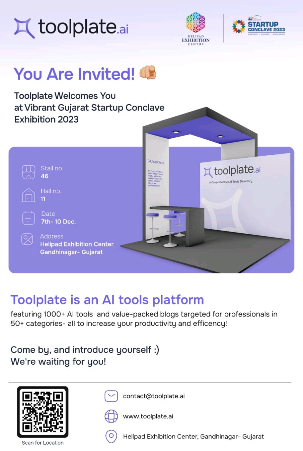 Daxesh Italiya on LinkedIn: #ai #aitools #startupconclave2023 Daxesh Italiya on LinkedIn: #ai #aitools #startupconclave2023