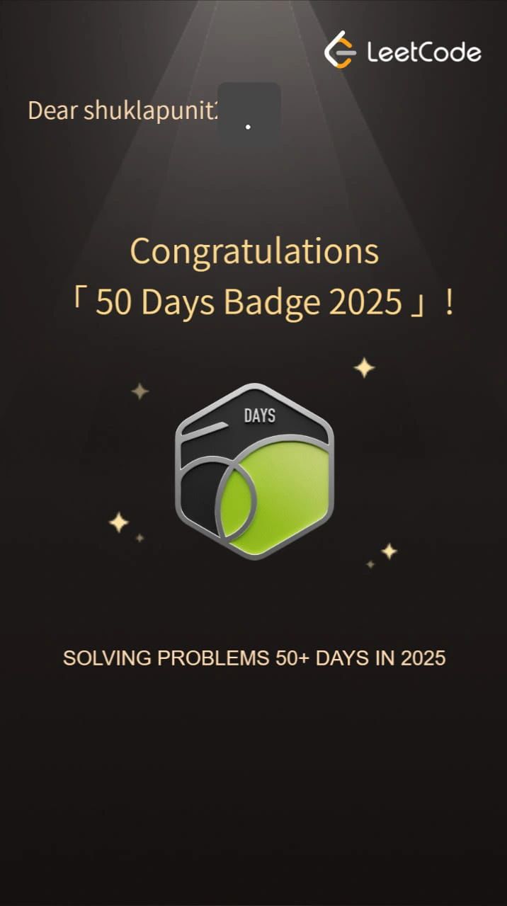 #leetcode #dsa #codingjourney #problemsolving | Punit Shukla #leetcode #dsa #codingjourney #problemsolving | Punit Shukla