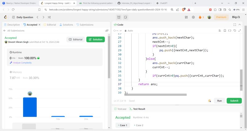 Devesh Vikram Singh on LinkedIn: #100daysofcode #codingchallenge ... Devesh Vikram Singh on LinkedIn: #100daysofcode #codingchallenge ...