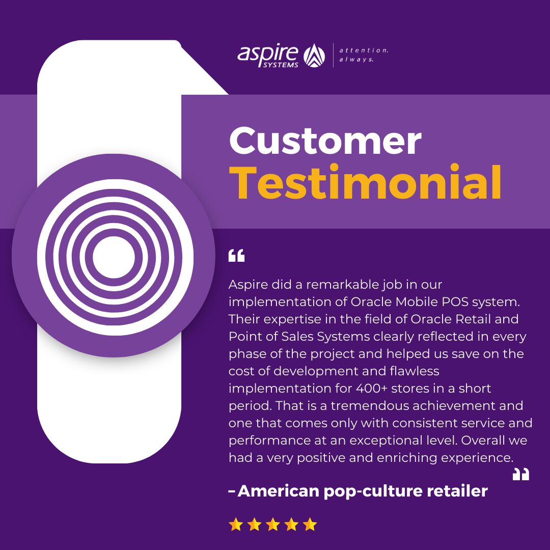 Aspire Systems Retail on LinkedIn: Oracle Retail Xstore POS ... Aspire Systems Retail on LinkedIn: Oracle Retail Xstore POS ...