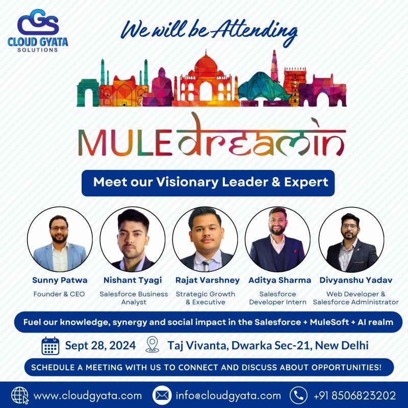 Cloud Gyata Solutions on LinkedIn: #salesforce #mulesoft #ai # ... Cloud Gyata Solutions on LinkedIn: #salesforce #mulesoft #ai # ...