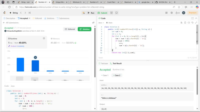 #dsachallenge #day46 #keepcoding #problemsolving #stayconsistent ... #dsachallenge #day46 #keepcoding #problemsolving #stayconsistent ...