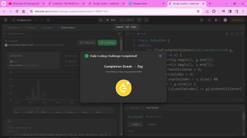 Shubham Kumar Singh on LinkedIn: #c #leetcodechallenge #dailycoding # ... Shubham Kumar Singh on LinkedIn: #c #leetcodechallenge #dailycoding # ...