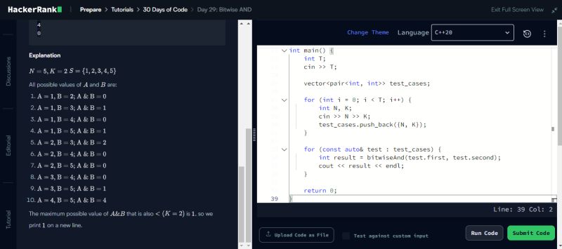 Komal Charan on LinkedIn: #30daysofcoding #bitwiseoperations # ... Komal Charan on LinkedIn: #30daysofcoding #bitwiseoperations # ...