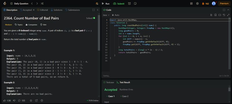 #leetcode #dailychallenge #dsa #java #hashmap #competitiveprogramming ... #leetcode #dailychallenge #dsa #java #hashmap #competitiveprogramming ...