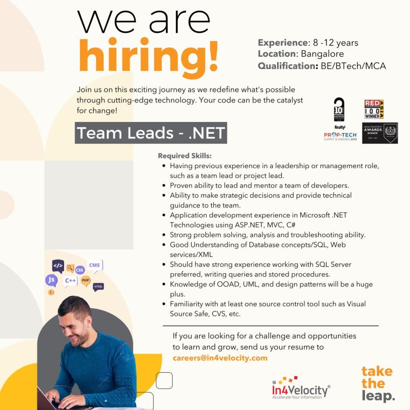 Sreecharan T on LinkedIn: #opportunities Sreecharan T on LinkedIn: #opportunities