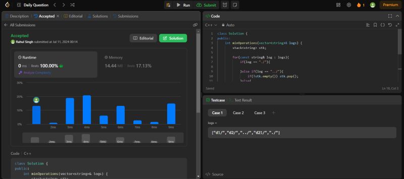 Day 75 of #LeetCode challenge completed! | Rahul Singh posted on the ... Day 75 of #LeetCode challenge completed! | Rahul Singh posted on the ...