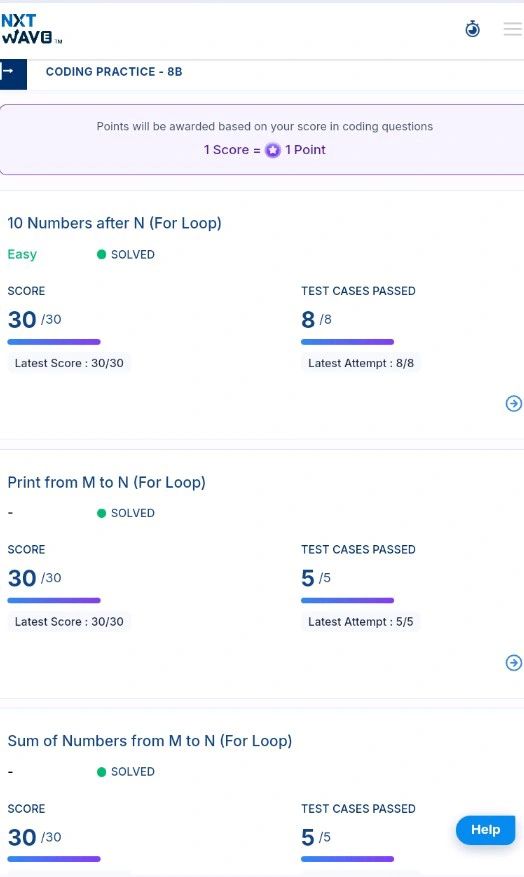 Bhargavi U. on LinkedIn: Day-71 #coding #python #ccpb #nxtwave Bhargavi U. on LinkedIn: Day-71 #coding #python #ccpb #nxtwave