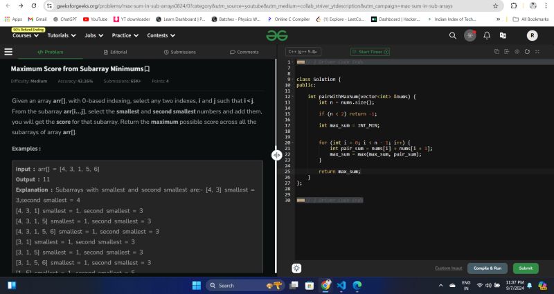 Rohit Kumar on LinkedIn: #preparingforplacement #coding #arrays # ... Rohit Kumar on LinkedIn: #preparingforplacement #coding #arrays # ...