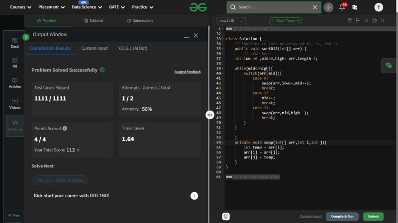 #gfg160 #geekstreak2025 #dsa #codingchallenge #datastructures # ... #gfg160 #geekstreak2025 #dsa #codingchallenge #datastructures # ...