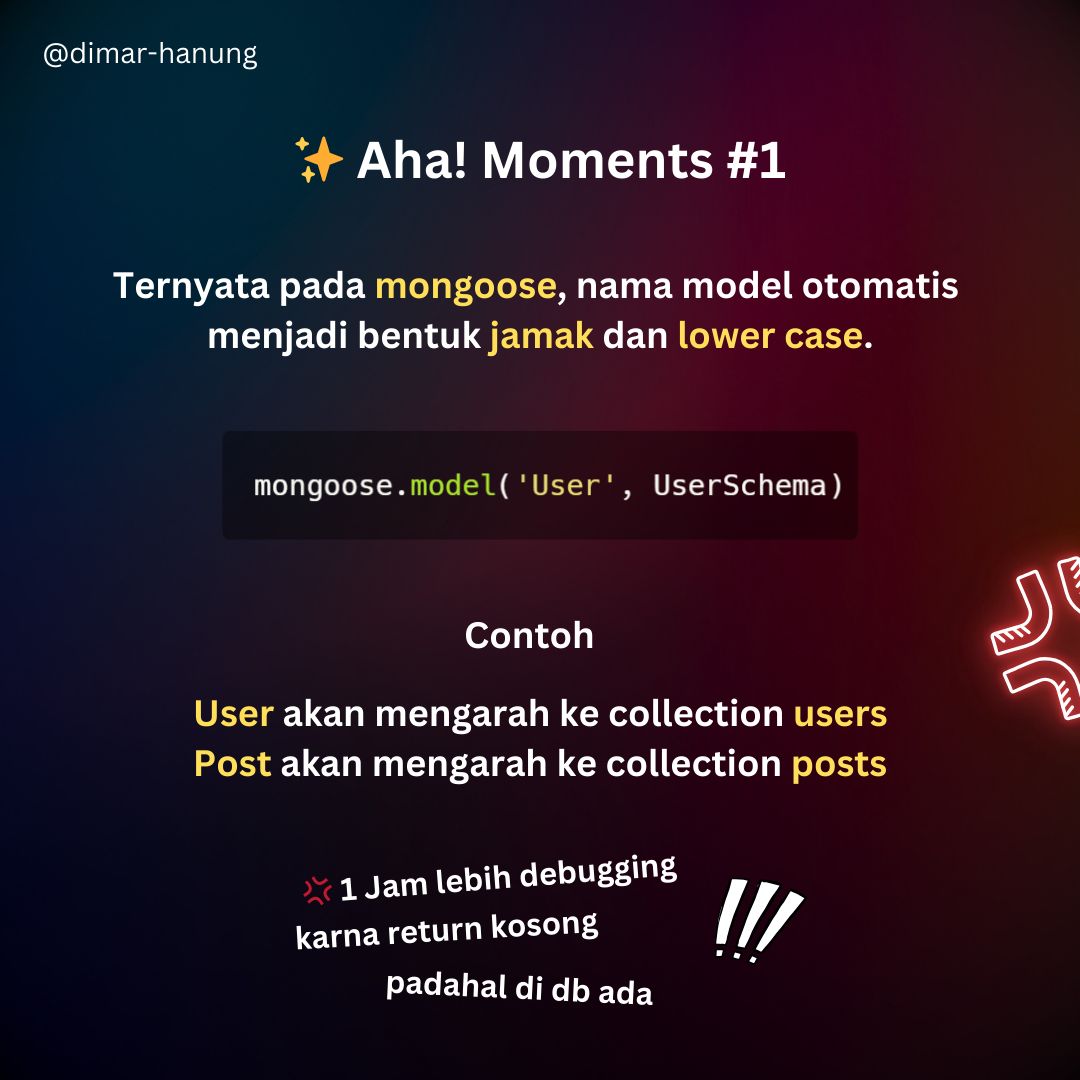Dimar Hanung on LinkedIn: #mongoose #nodejs #database #backend #share Dimar Hanung on LinkedIn: #mongoose #nodejs #database #backend #share
