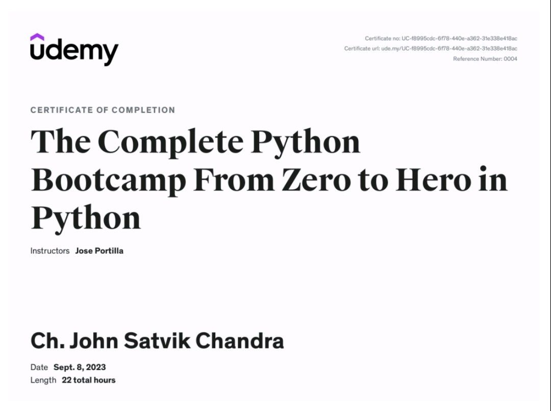 john satwik on LinkedIn: #python #pythonprogramming #connections john satwik on LinkedIn: #python #pythonprogramming #connections