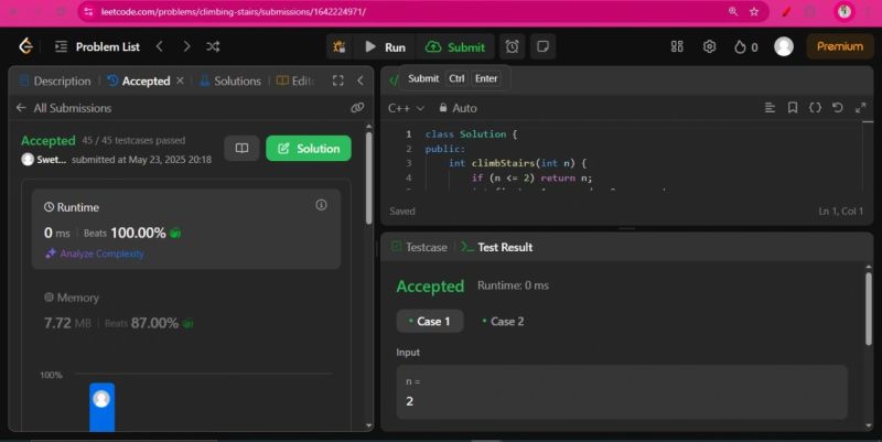 #day73 #leetcode #dynamicprogramming #problemsolving #codingjourney ... #day73 #leetcode #dynamicprogramming #problemsolving #codingjourney ...