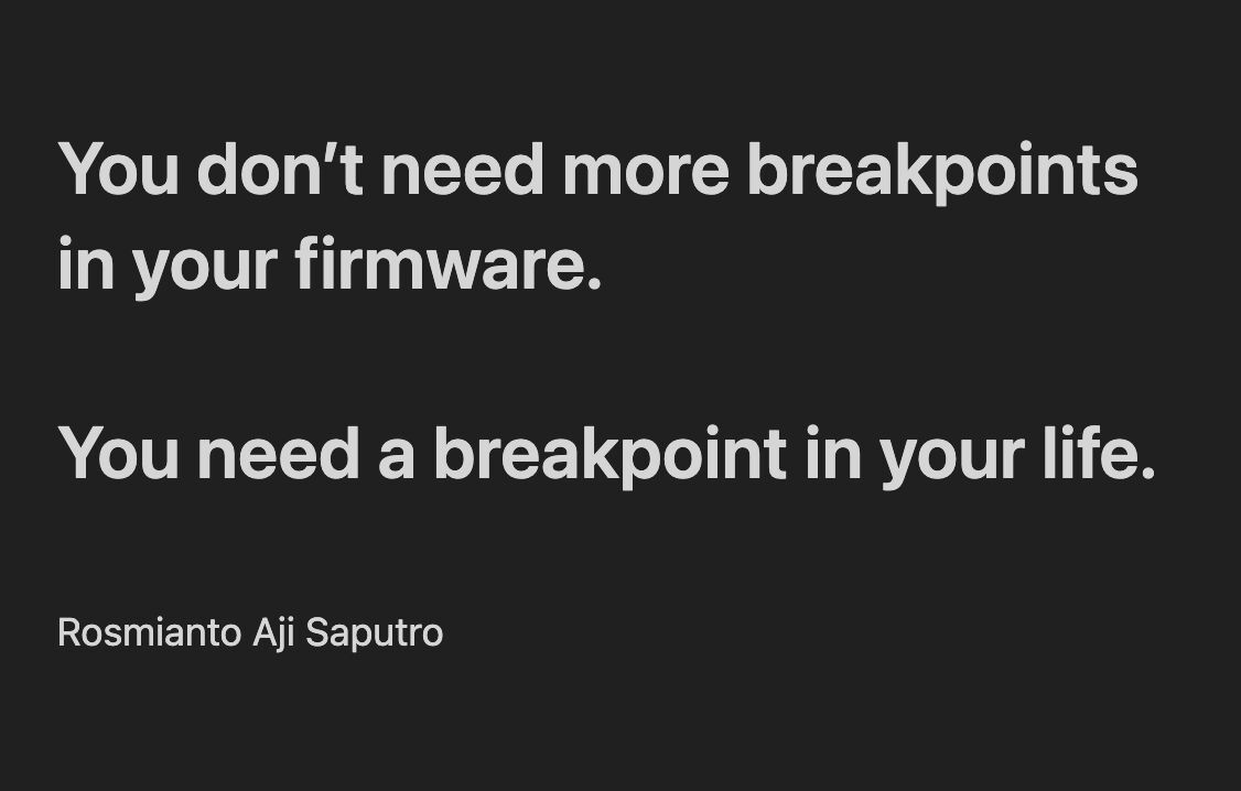 Rosmianto Aji Saputro on LinkedIn: Sometimes when debugging, what you ... Rosmianto Aji Saputro on LinkedIn: Sometimes when debugging, what you ...