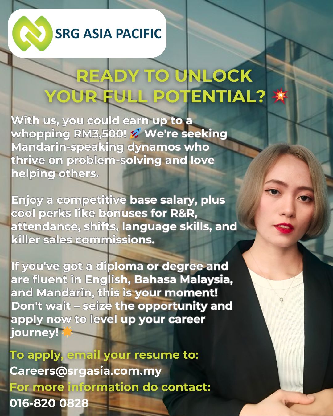 Nurliesa Amiera Safri on LinkedIn: We are looking for Mandarin speakers ... Nurliesa Amiera Safri on LinkedIn: We are looking for Mandarin speakers ...