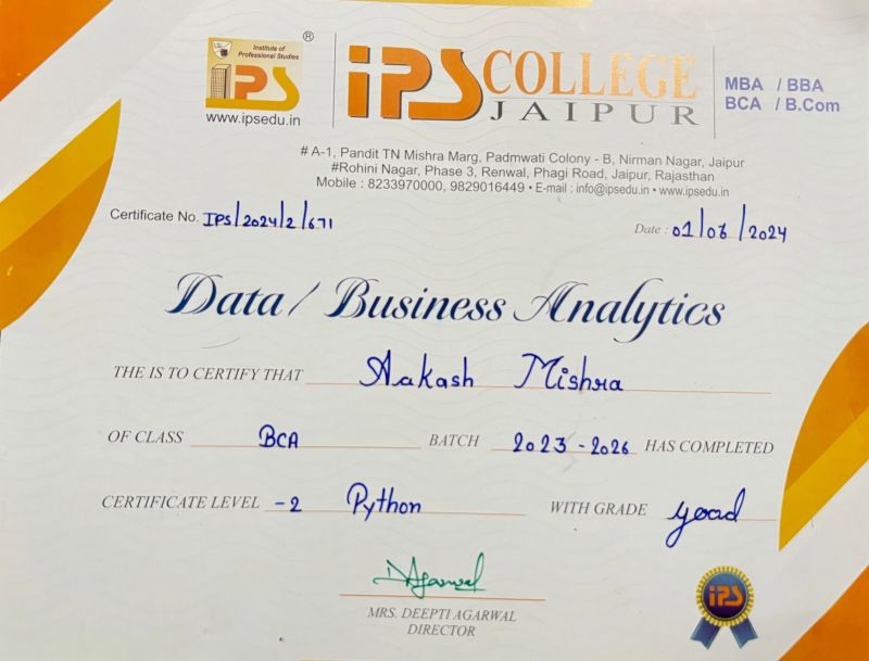 Akash Mishra on LinkedIn: #dataanalytics #businessanalytics #python # ... Akash Mishra on LinkedIn: #dataanalytics #businessanalytics #python # ...