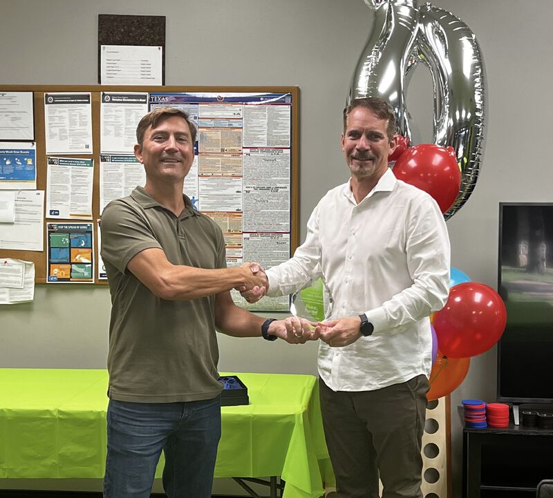 Big high-fives to Jason Albus, our Software Development director, for ... Big high-fives to Jason Albus, our Software Development director, for ...