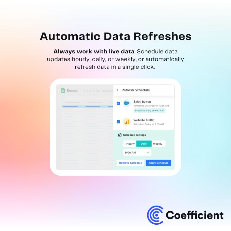 Coefficient on LinkedIn: #automation #spreadsheets #moderndatastack # ... Coefficient on LinkedIn: #automation #spreadsheets #moderndatastack # ...