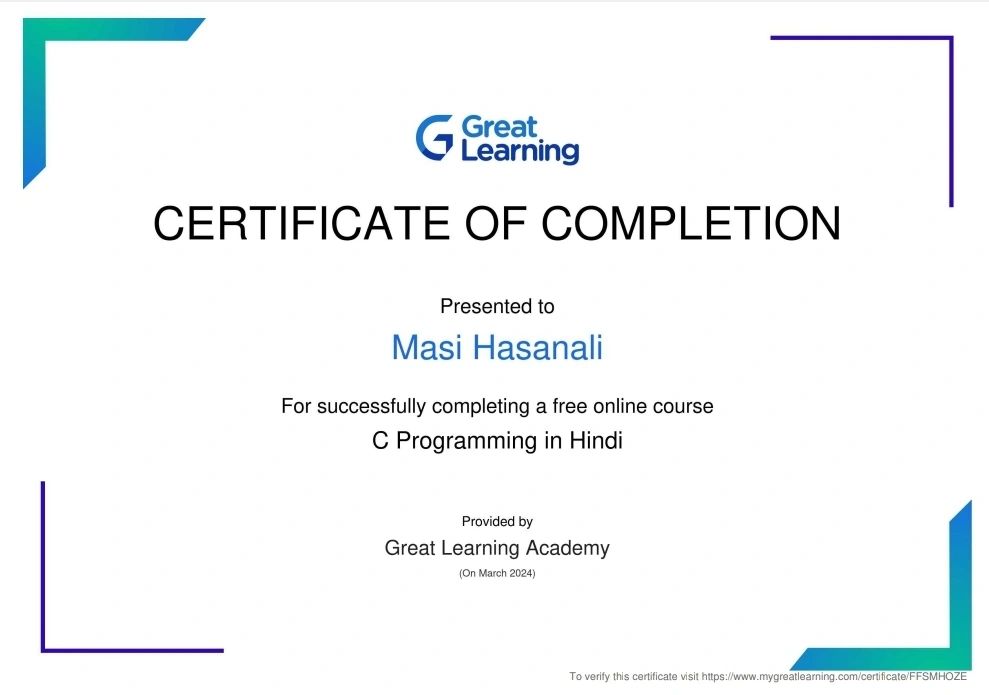 Hasan Ali Masi on LinkedIn: #programming #cprogramming #learning # ... Hasan Ali Masi on LinkedIn: #programming #cprogramming #learning # ...