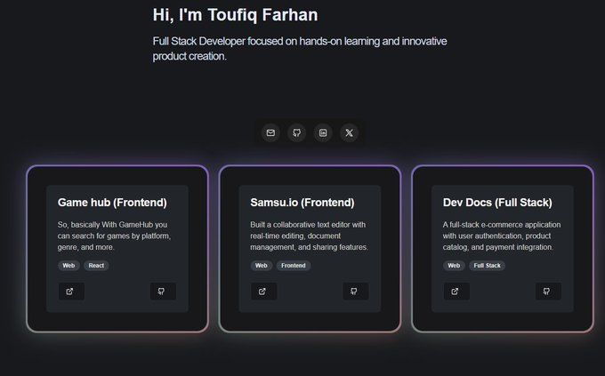 Toufiq Farhan on LinkedIn: #100daysofcode #reactjs #webdev #buildinpublic Toufiq Farhan on LinkedIn: #100daysofcode #reactjs #webdev #buildinpublic