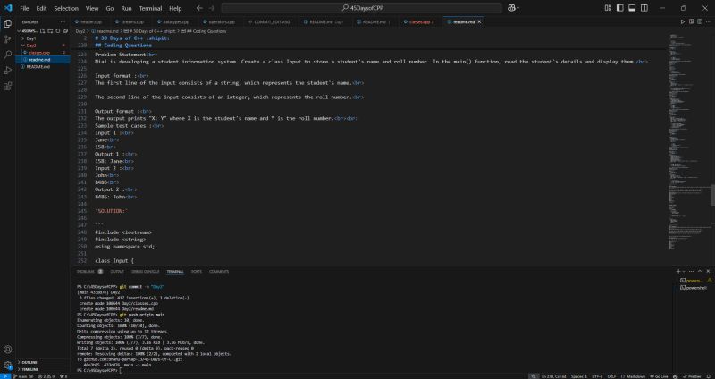 Bhanu Partap on LinkedIn: #cplusplus #codingchallenge #day2 # ... Bhanu Partap on LinkedIn: #cplusplus #codingchallenge #day2 # ...
