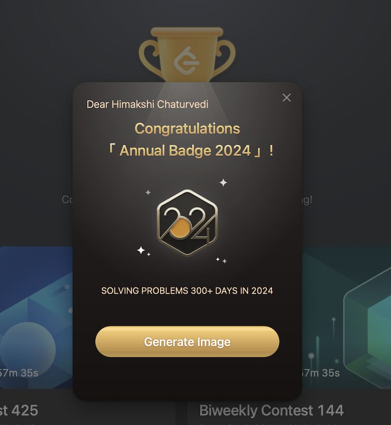 Himakshi Chaturvedi on LinkedIn: #leetcode #300days #codingjourney # ... Himakshi Chaturvedi on LinkedIn: #leetcode #300days #codingjourney # ...
